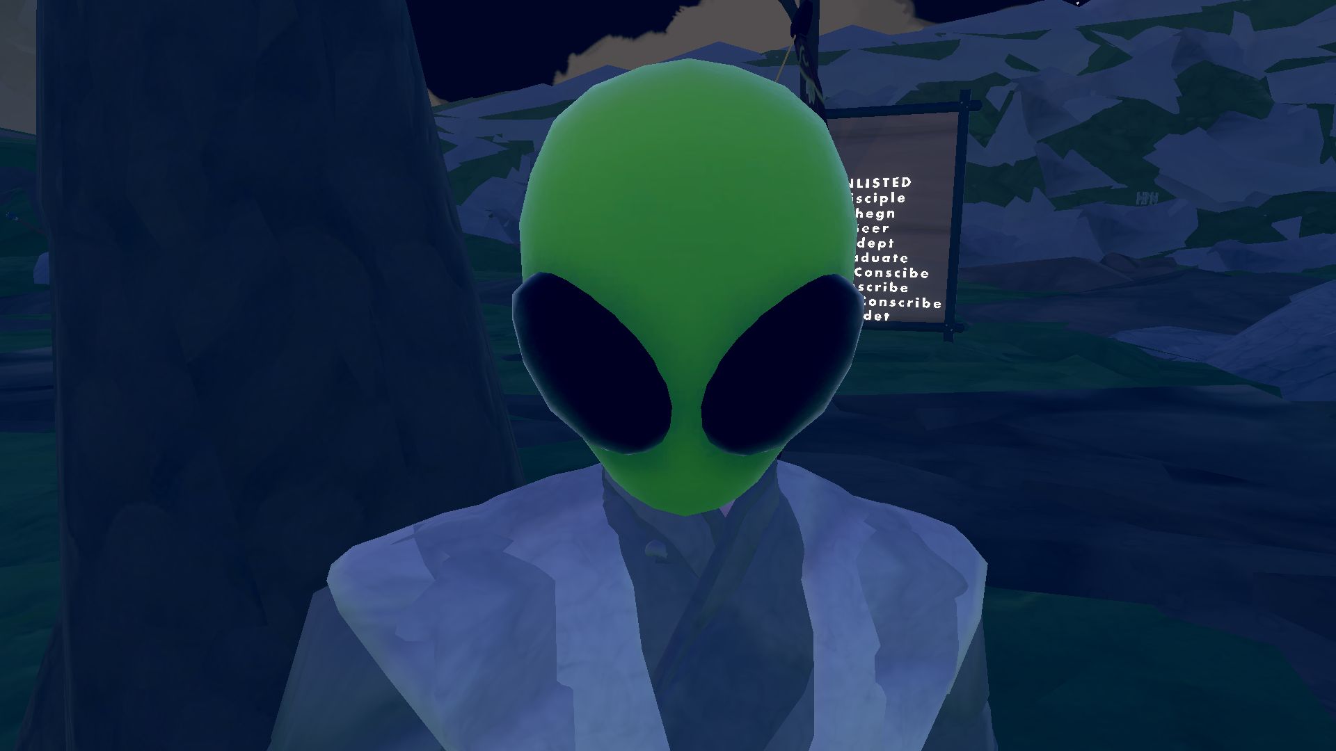 Boop the alien @HandItRabbit