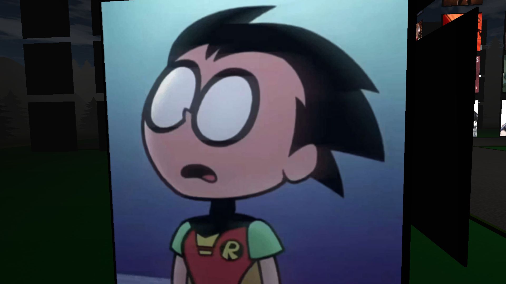 sad robin @CardBooredBox's Rooms