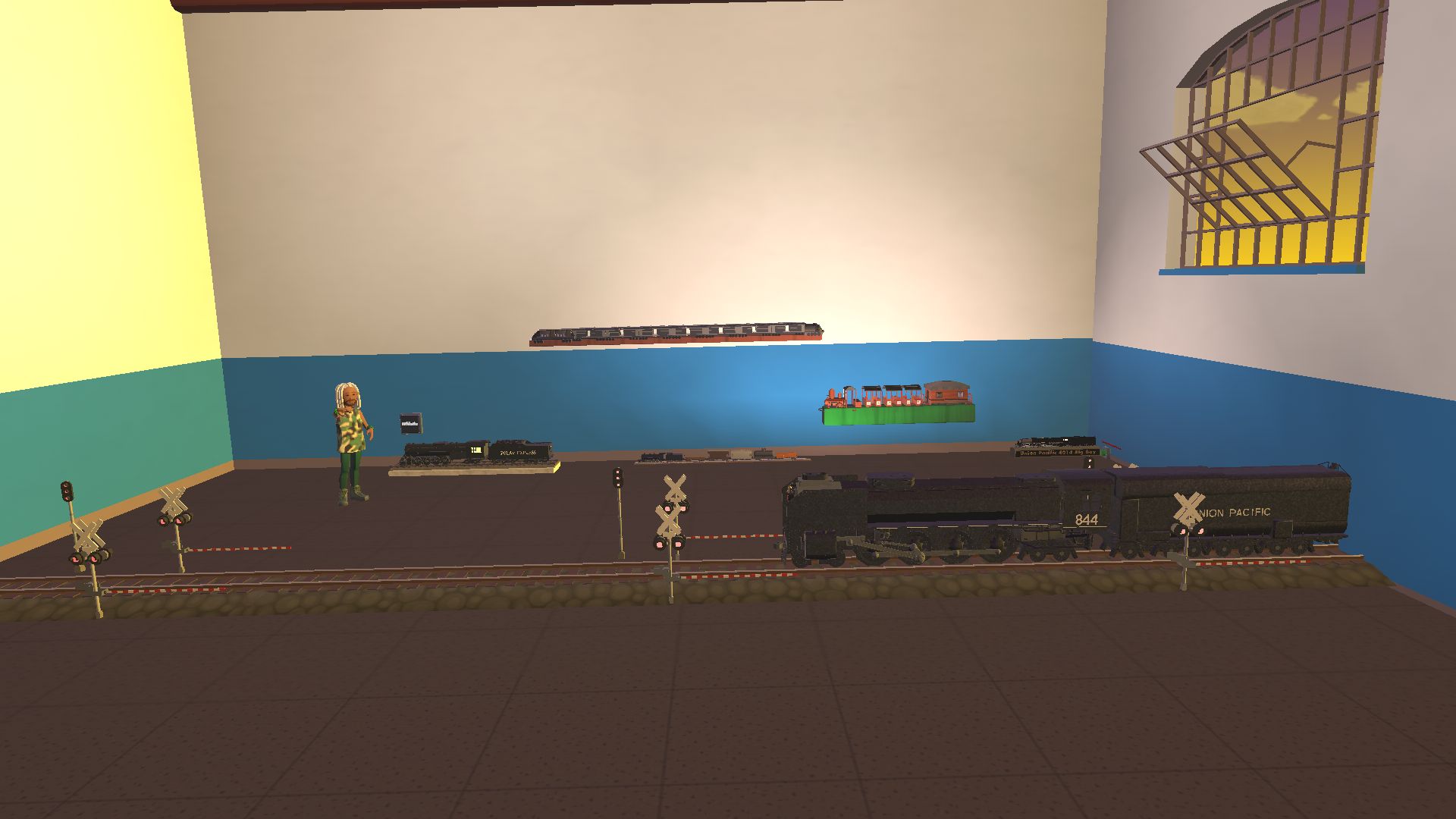 ^model-trains-room