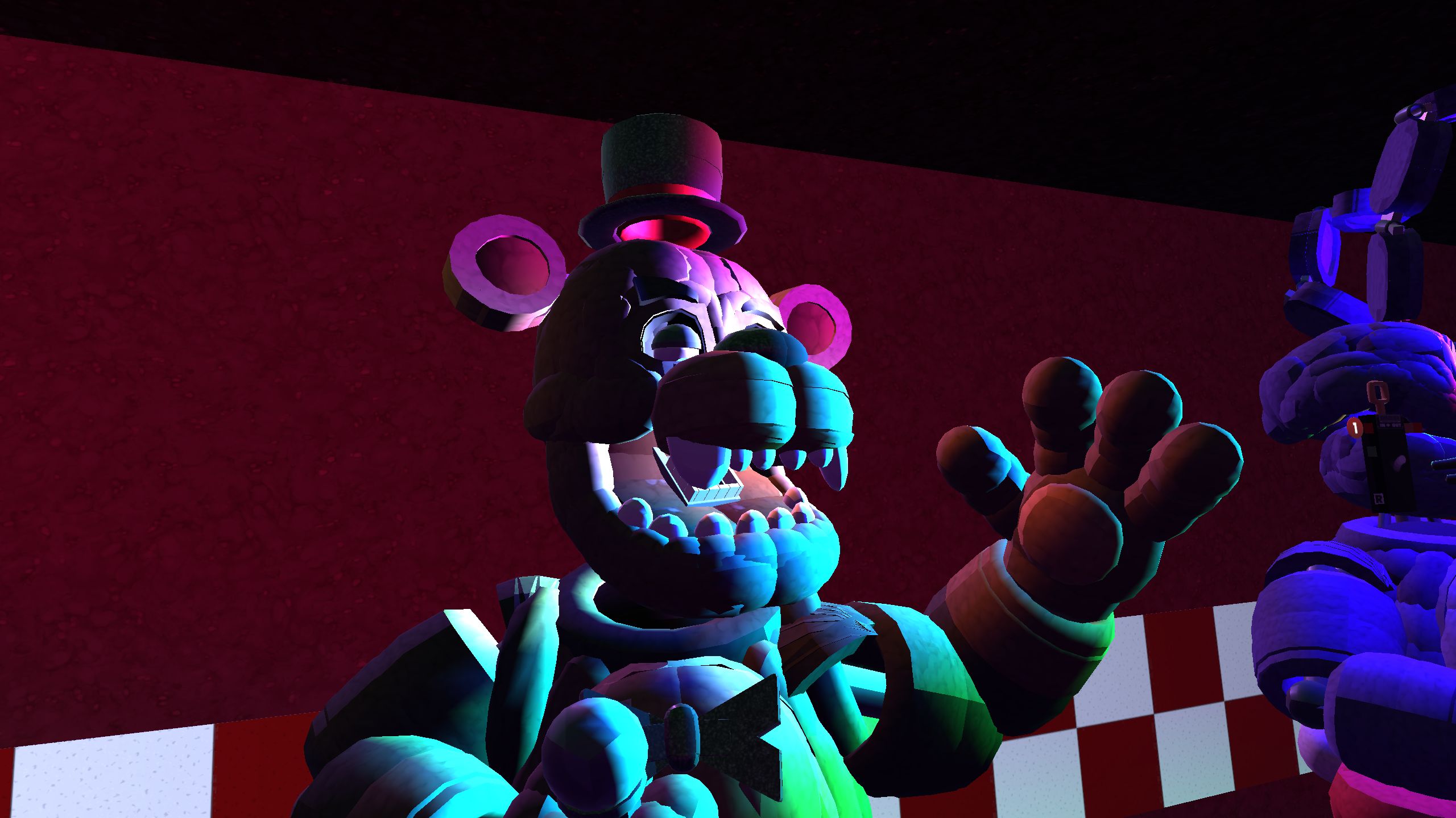 Back To Freddys Stage Performance