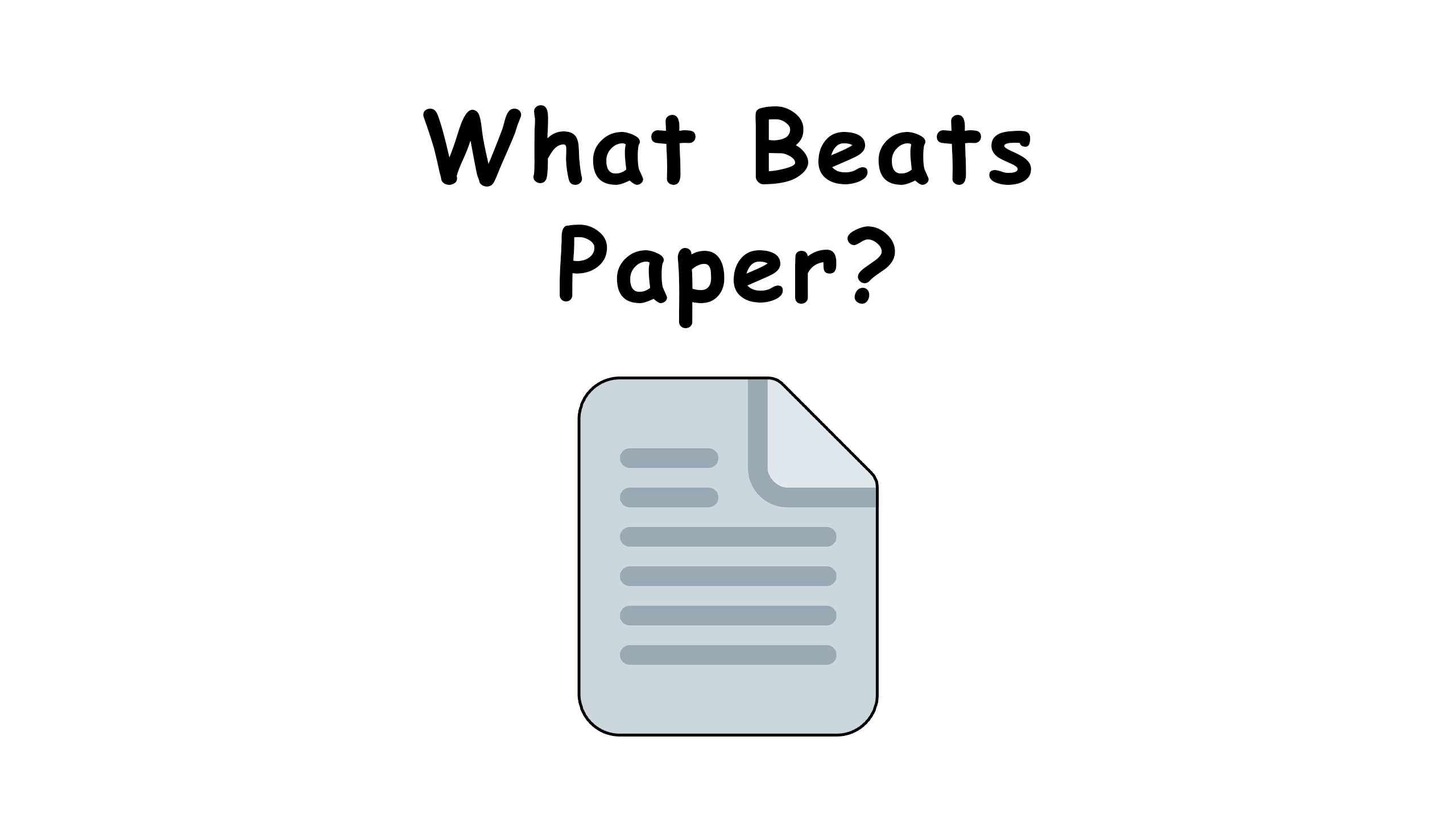 ^WhatBeatsPaper