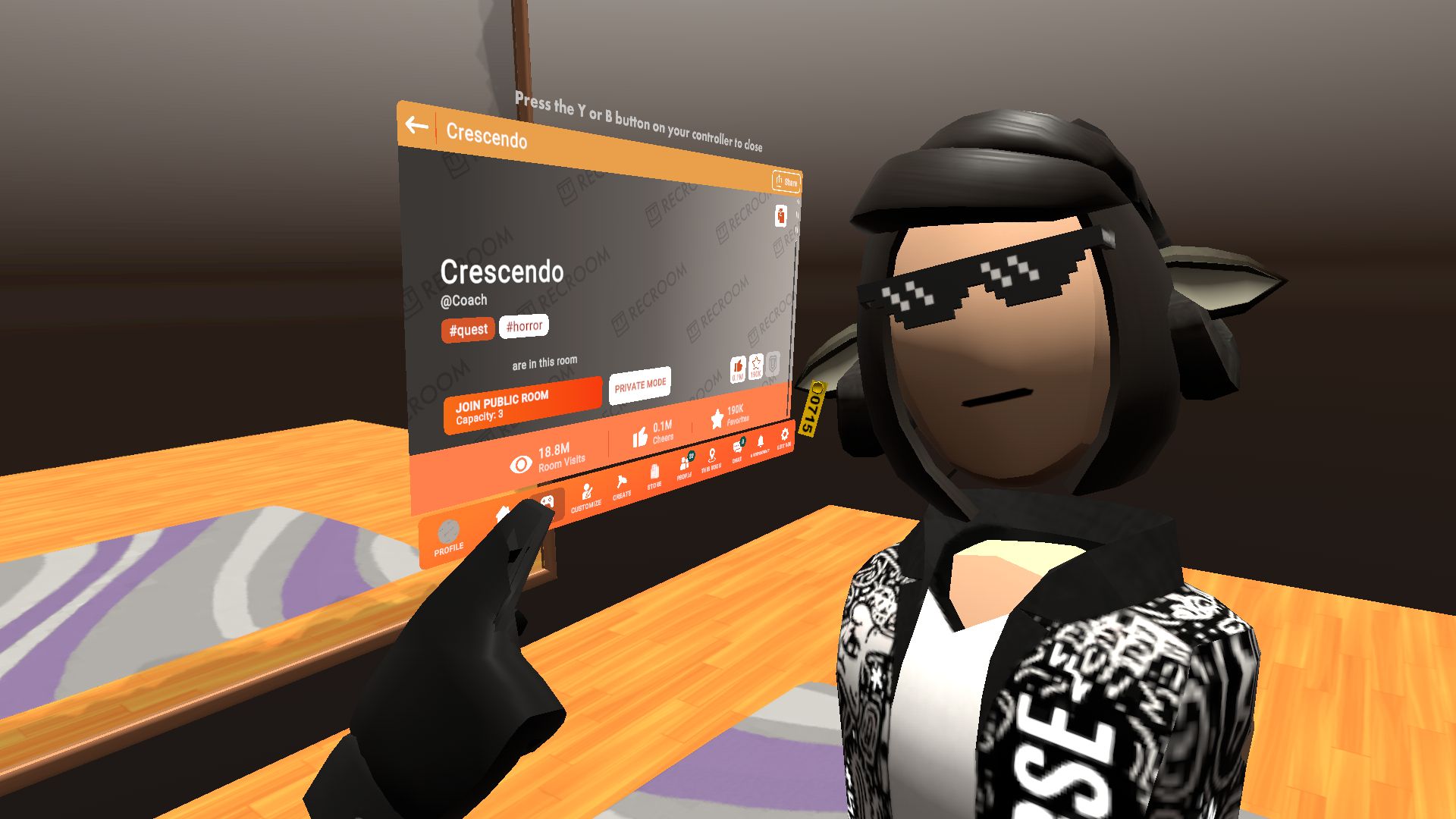 Image in Rec Room