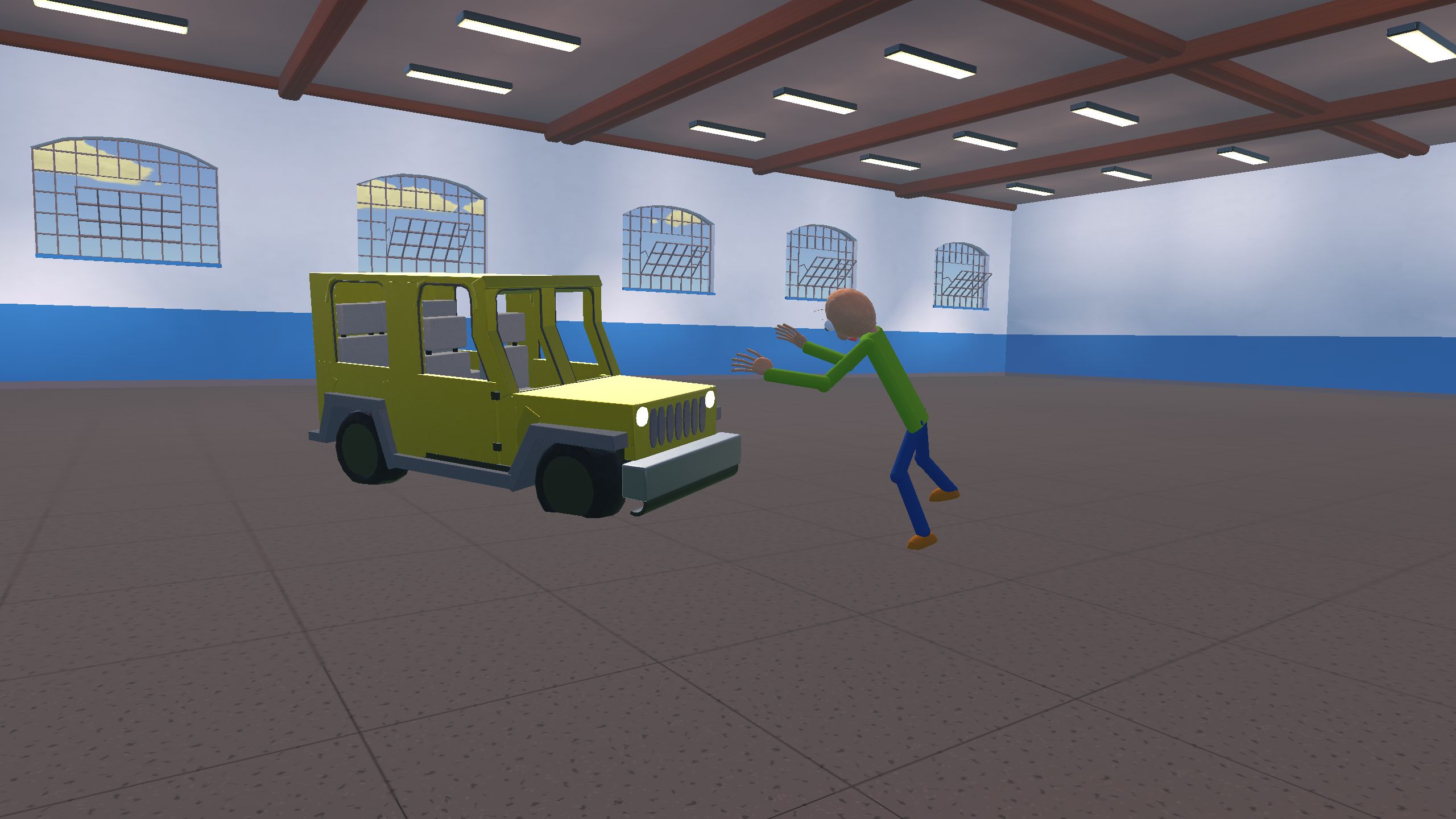 ^Baldi-Car-Animation