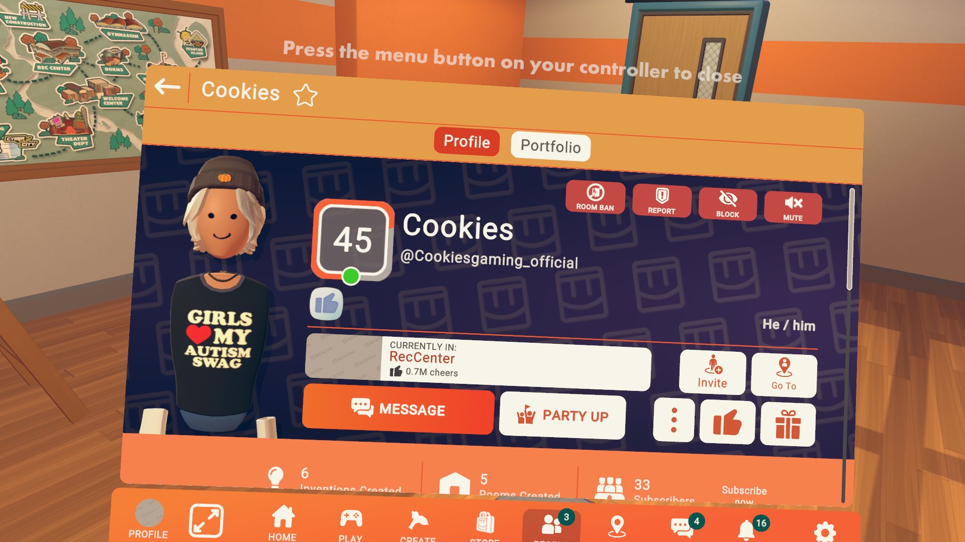 Image in Rec Room