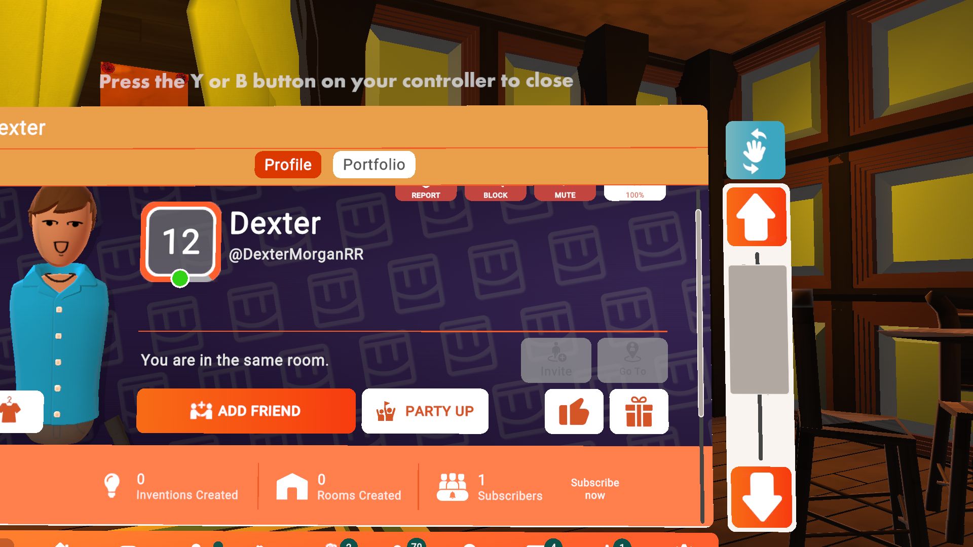 Image in Rec Room