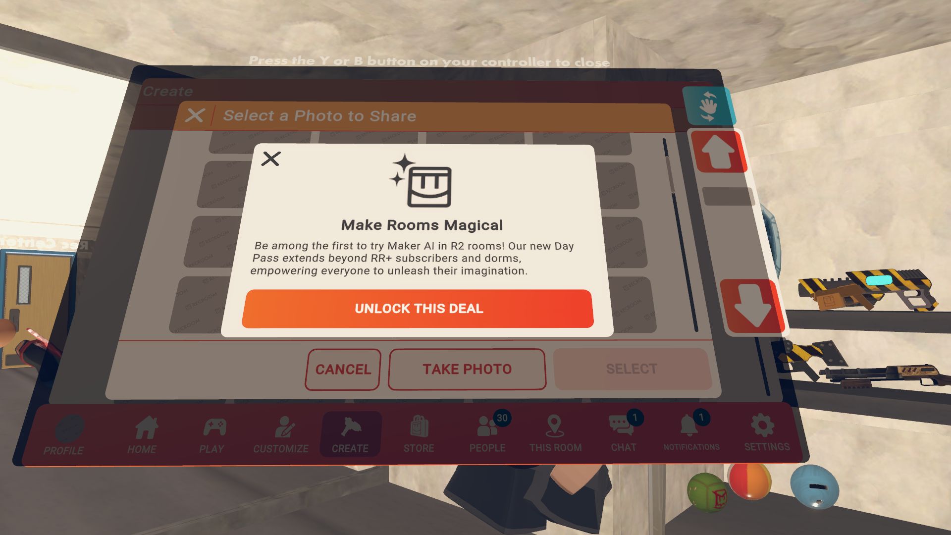 Image in Rec Room