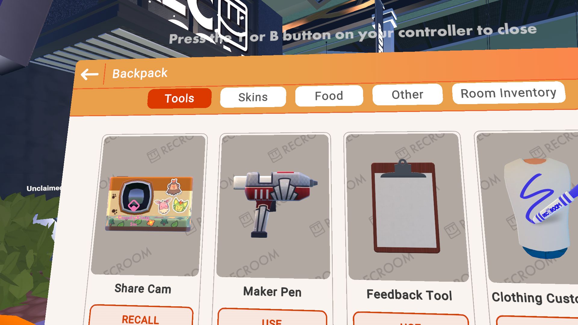 Image in Rec Room