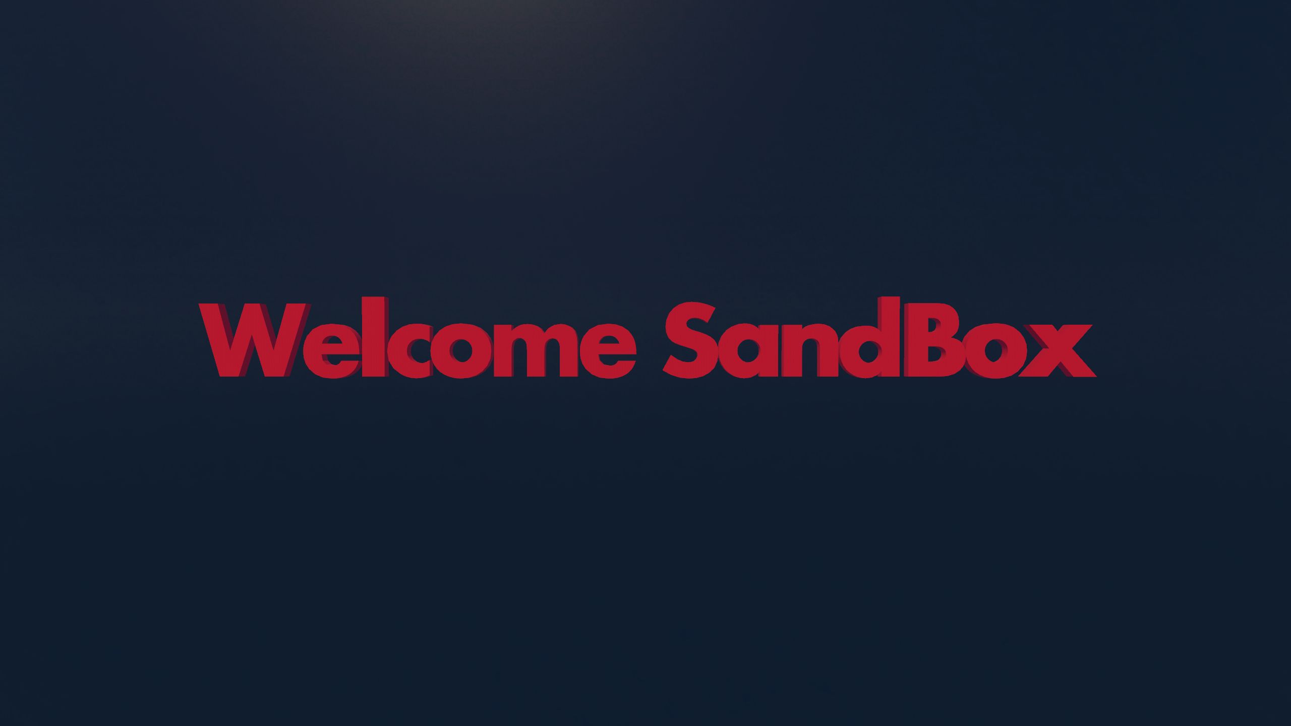 ^SandBox-Creation