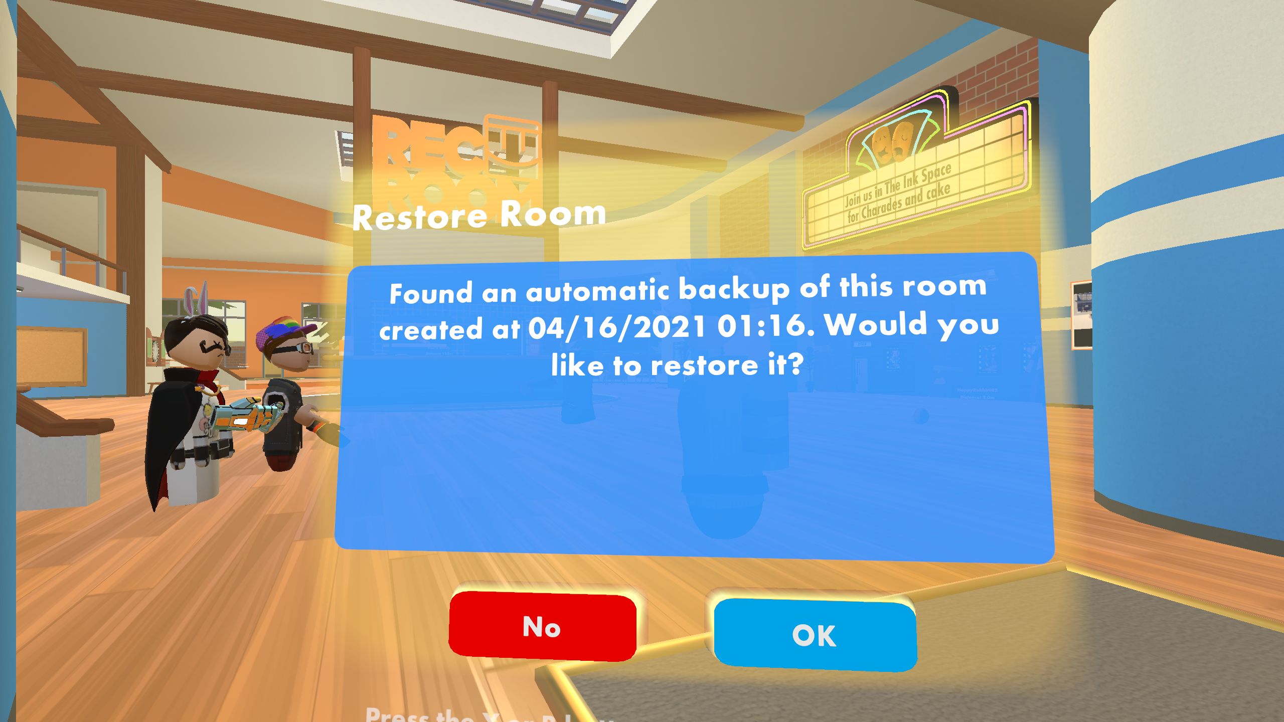 Image in Rec Room
