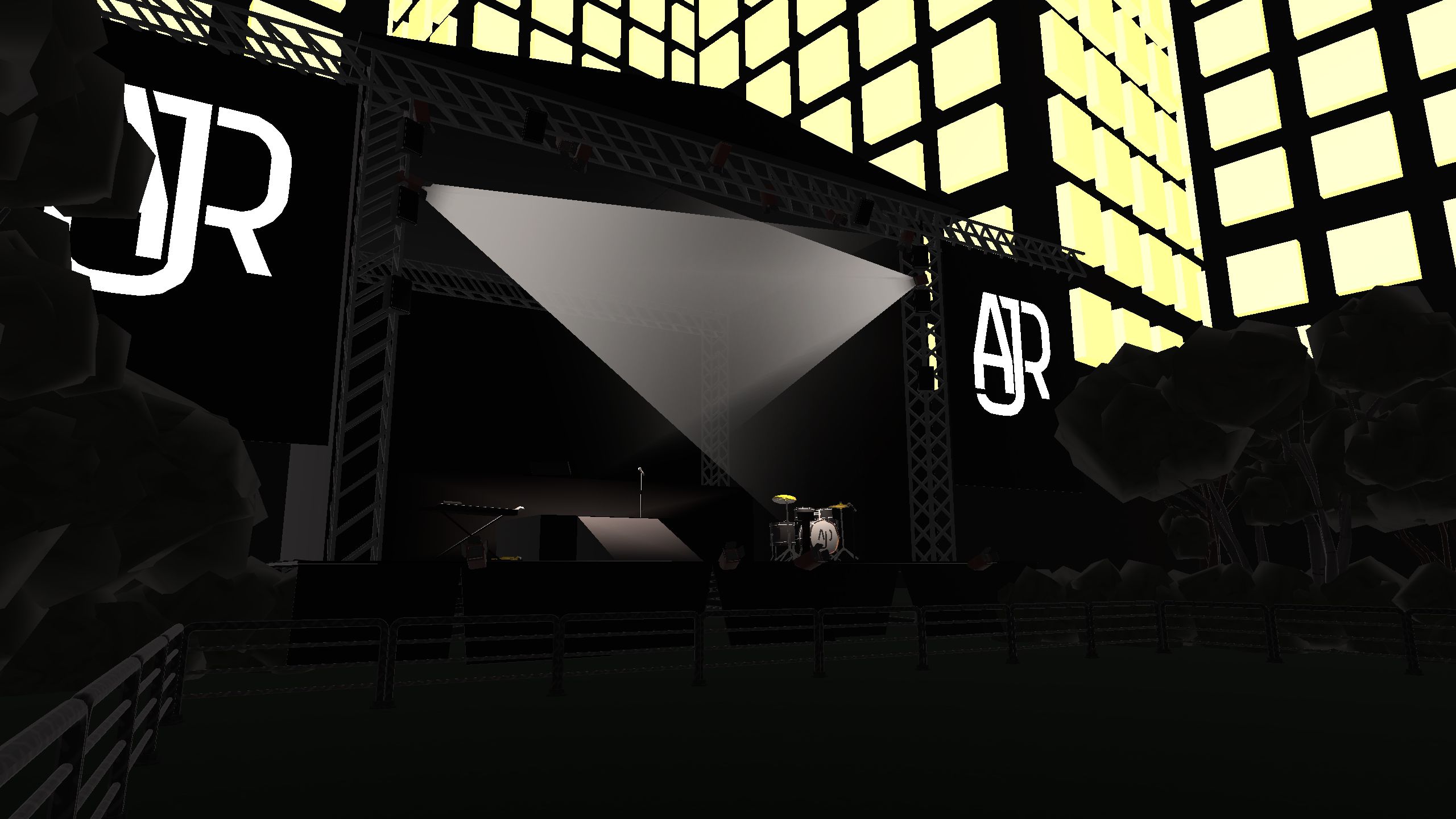 ^AJR-concert-stage