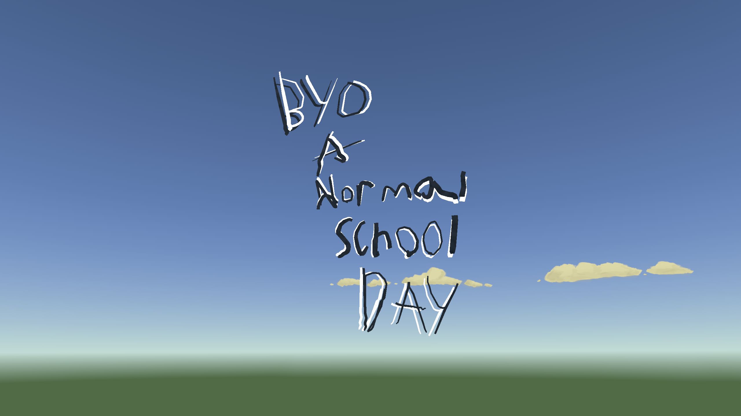 ^byo-a-normal-school-day