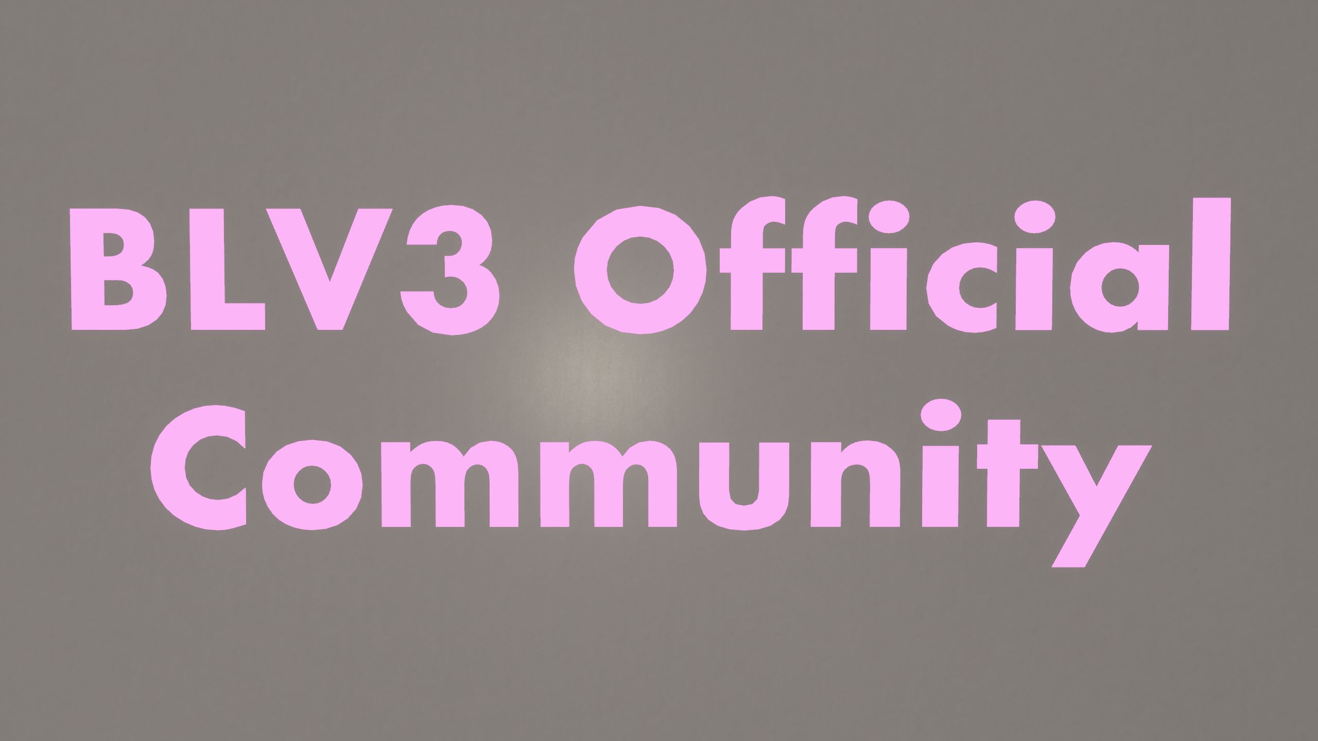 ^BLV3.Community